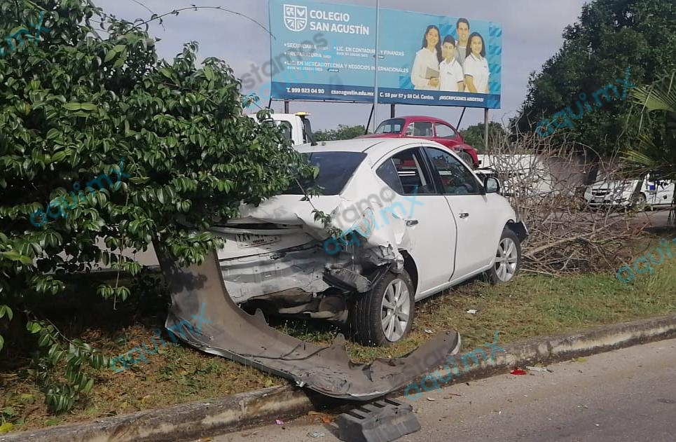 Choque por alcance en la av. José Vasconcelos – EstamosAquí MX