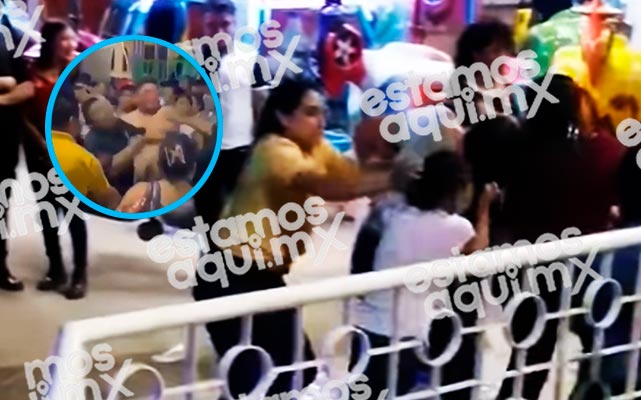 Trifulca entre hombres y mujeres cierra Fiesta de Akil - EstamosAquí MX