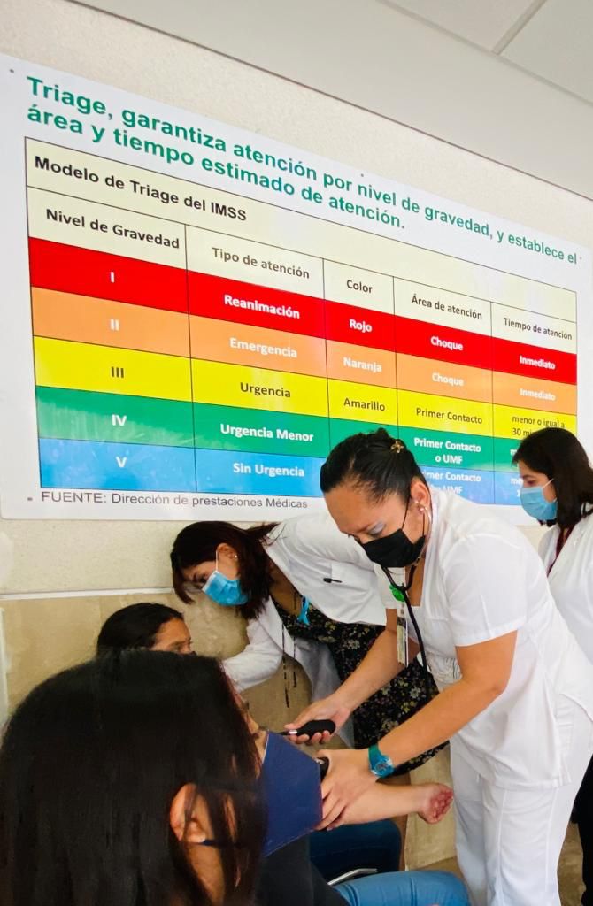 Orienta IMSS sobre Sistema de Urgencias Triage - EstamosAquí MX